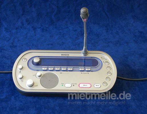 Bosch DCN-IDESK Dolmetscherpult mit Hör-/Sprechgarnitur HME 46 DCN ...