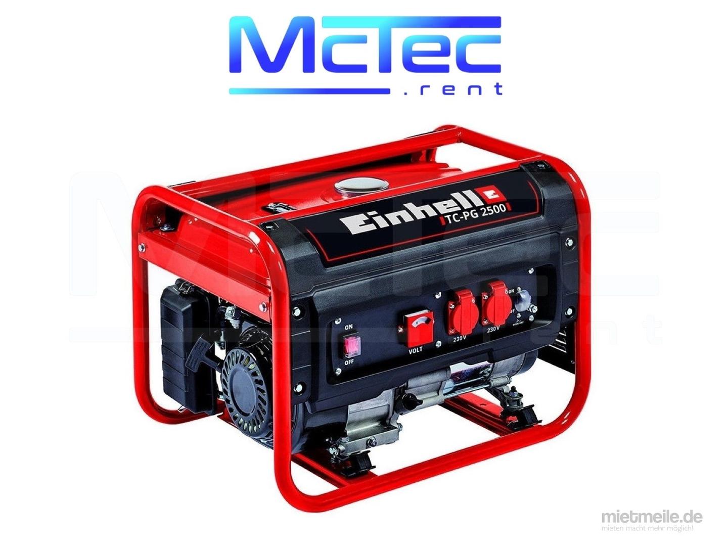 Stromerzeuger Stromgenerator Generator Einhell 2100 Watt mieten - 32,95 ...